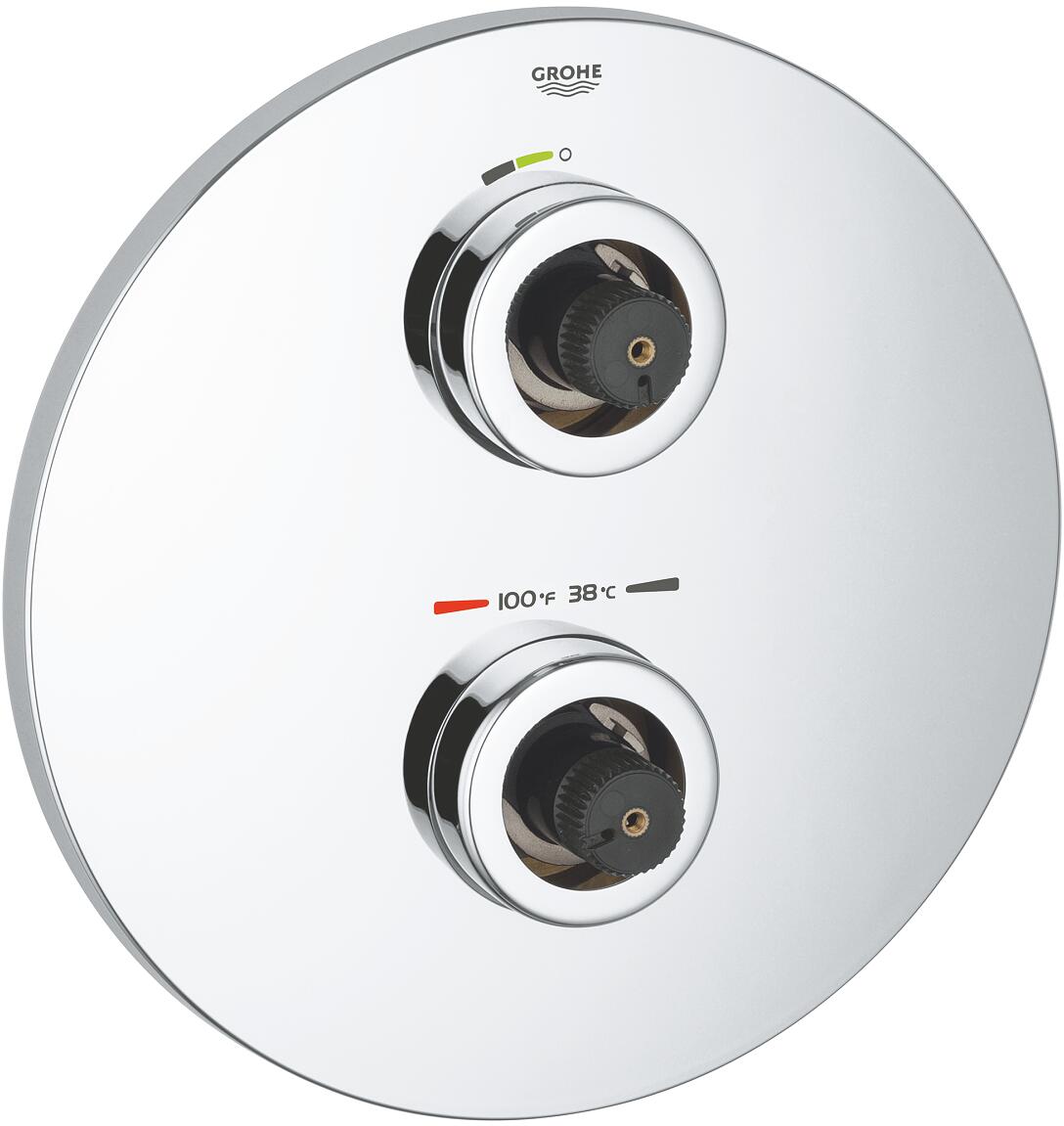 GROHE Rosette 47809, chrom (47809000) Elektroshop Wagner