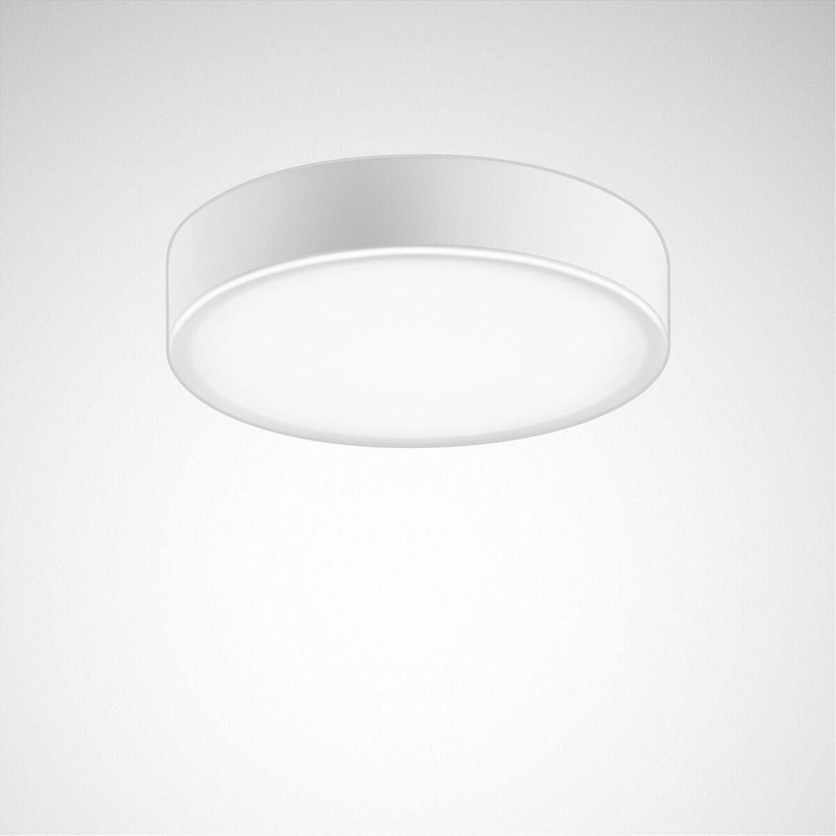 Trilux Rundes LED-Anbau-Downlight Onplana D09 OTA25 3000-840 ETDD, weiß ...
