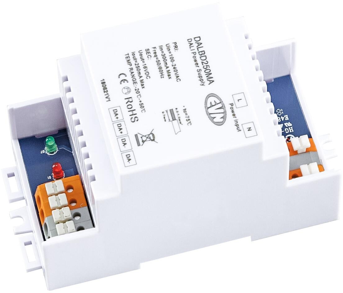 EVN DALI-Basisstation, 100-240V/AC, 250mA, IP20 (DALBD250MA ...