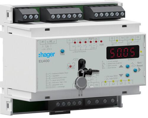 Hager EU400 Spannungsrelais und Frequenzrelais, NA Schutz nach VDE AR-N 4105 Elektroshop Wagner