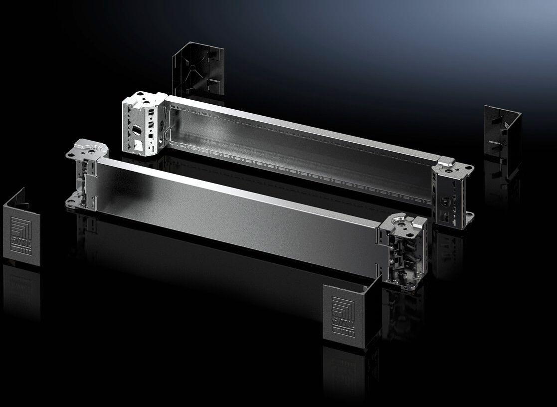 Rittal VX 8620.0XX Sockel-Eckstück mit Sockel-Blende, vorne und hinten ...