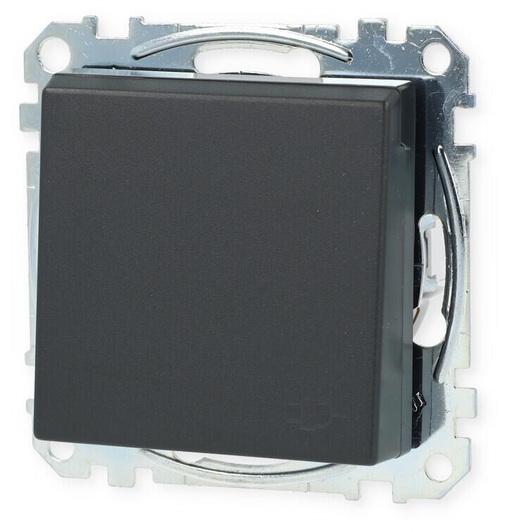 Merten MEG2310-0414 SCHUKO Steckdose mit Klappdeckel, erhöhter ...