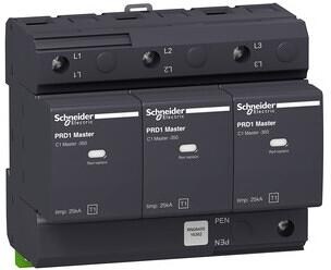 Schneider Electric Acti9 Blitzstromableiter PRD1 Master, Typ 1, 3-polig ...