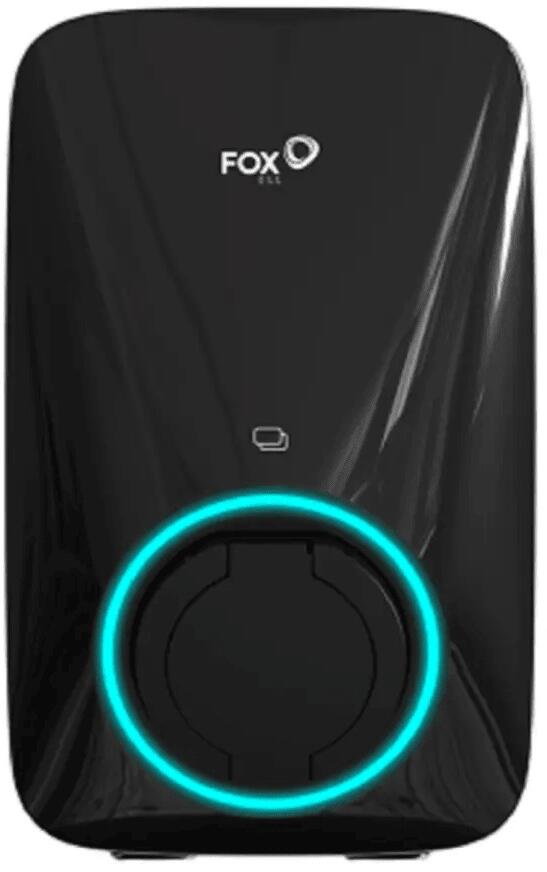 Fox ESS A011KS1-E-2 Wallbox, 11kW, Stecker-Version, 16A, WiFi/Bluetooth, IP55, schwarz (A011KS1 ...