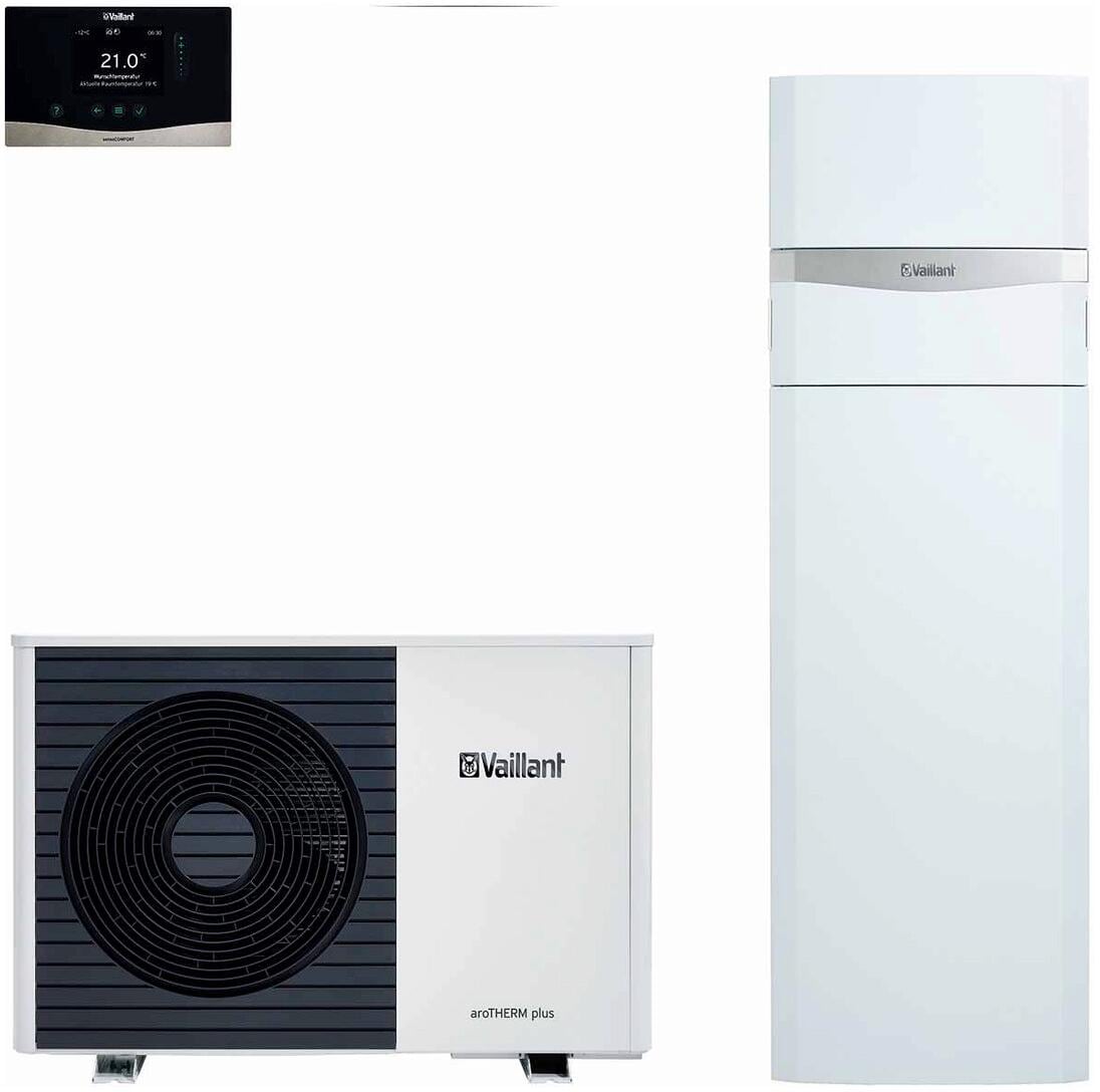 Vaillant Paket 4.39 aroTHERM plus Wärmepumpe, 12,2 kW (0010021120 ...