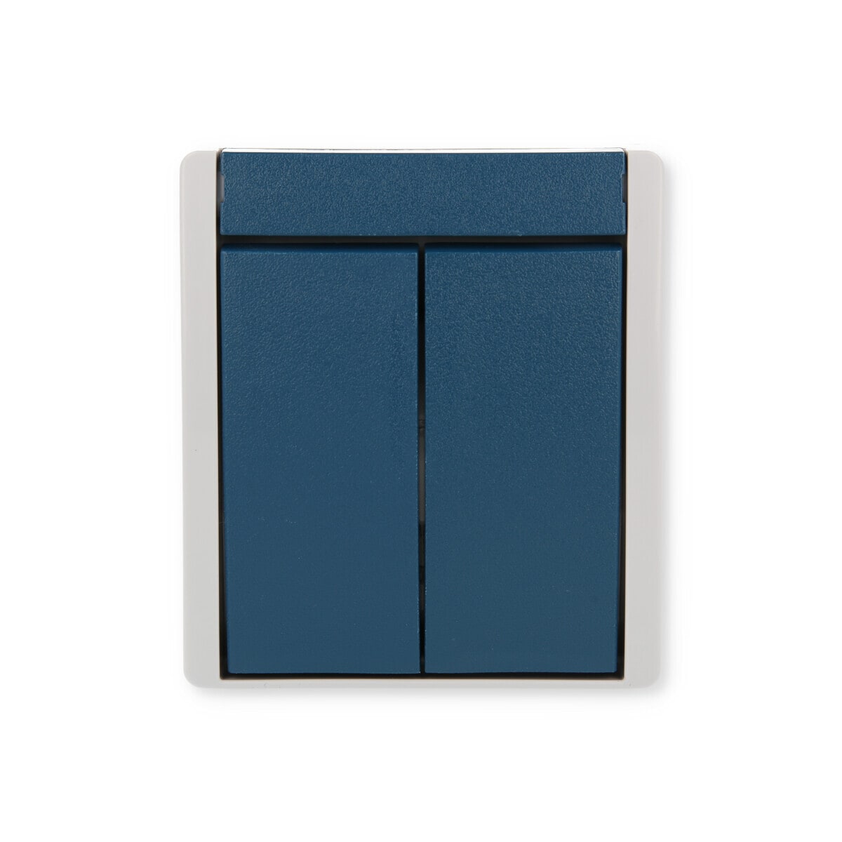 Busch-Jaeger 2601/5 W-53 Wippschalter Serien , Grau/Blaugrün, Ocean ...