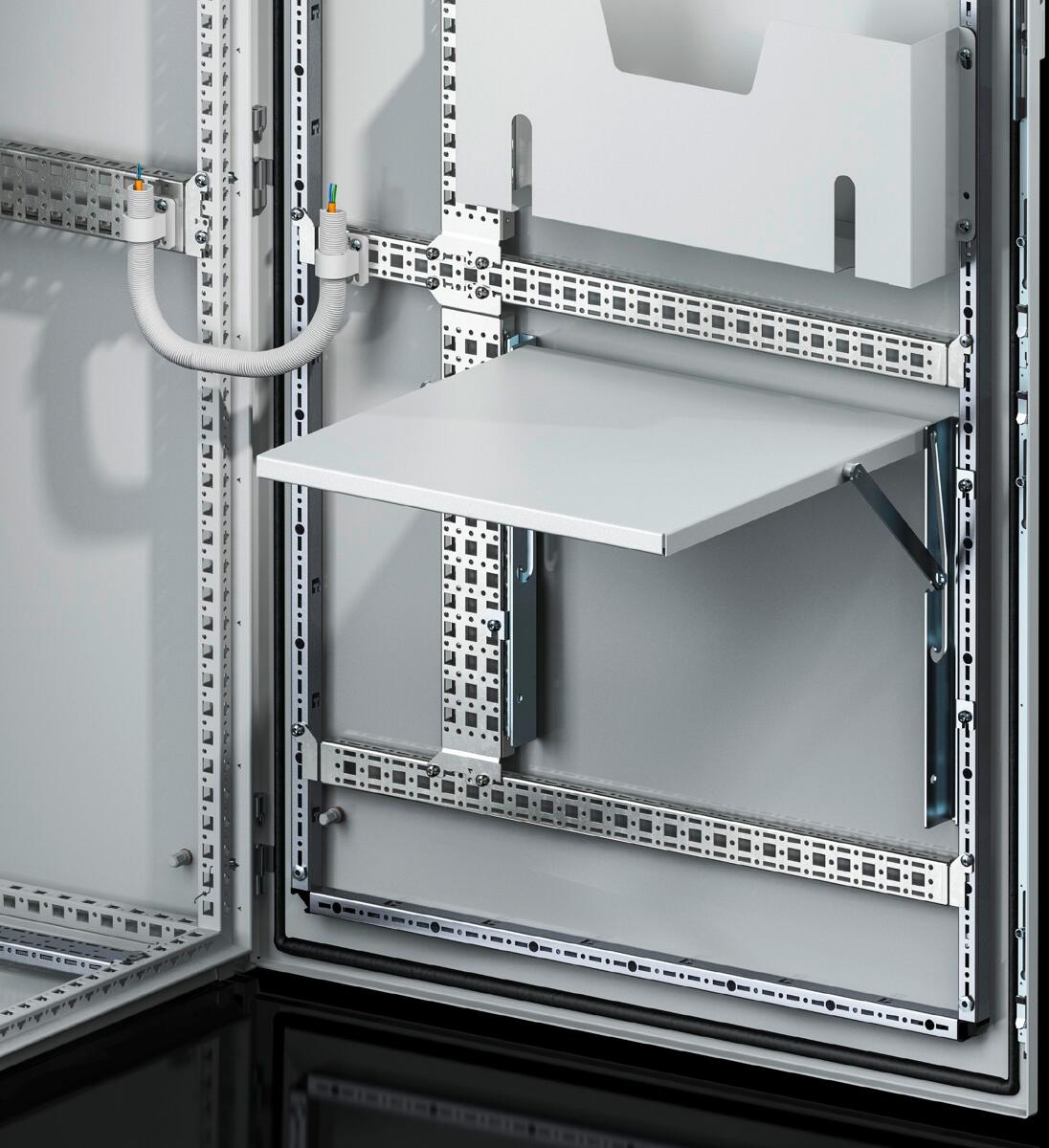 Rittal PS 4638.600 Ablagepult, für VX, TS, VX SE, PC, für Türbreite 600 ...