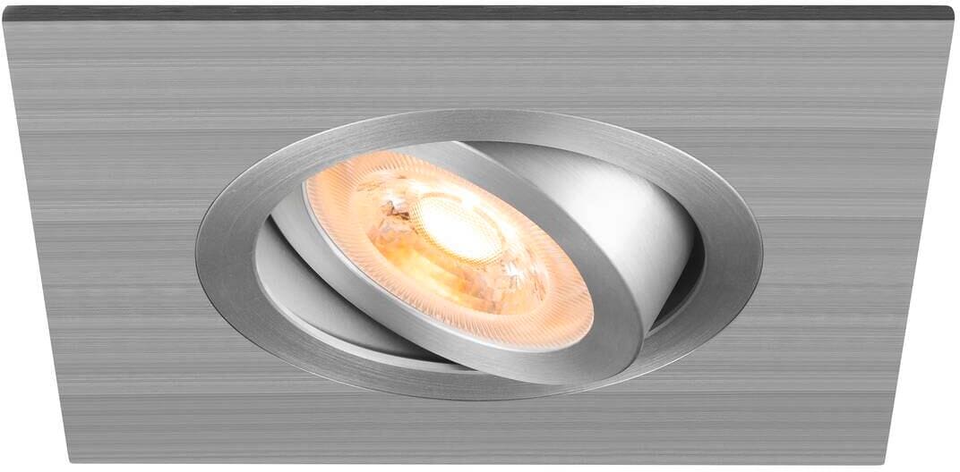SLV NEW TRIA 75 XL Deckeneinbauleuchte, GU10, max. 10W, IP20 ...