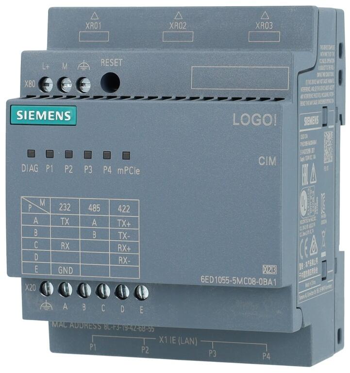 Siemens 6ED1055-5MC08-0BA1 LOGO! CIM Communication Interface Module für ...
