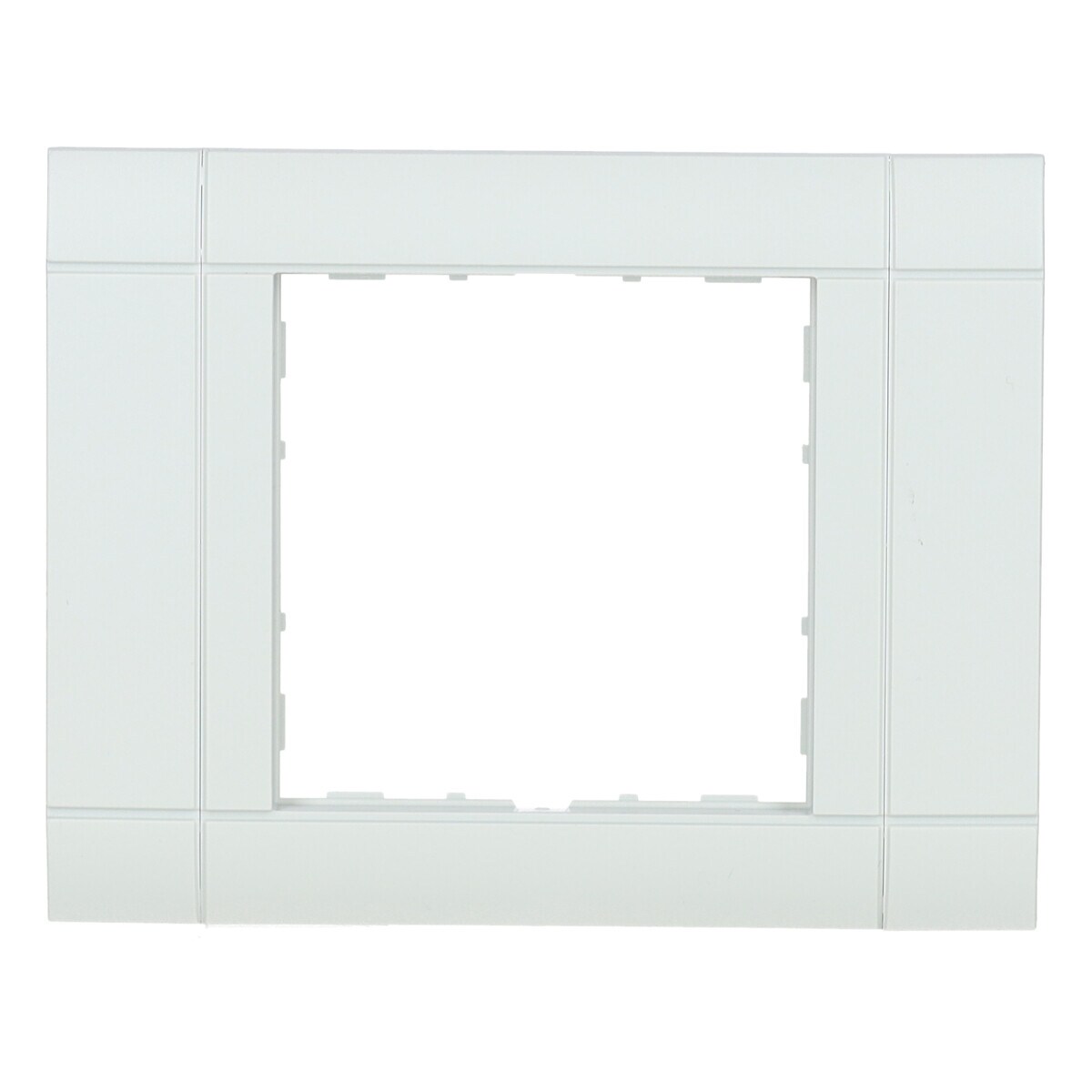 Hager GR0800A7035 Rahmenblende modular, 80 mm Oberteil, halogenfrei ...