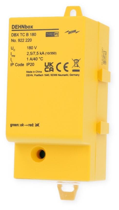 Dehn DBX TC B 180 Kombi-Ableiter ÜSS, Typ 1 (922220) Elektroshop Wagner