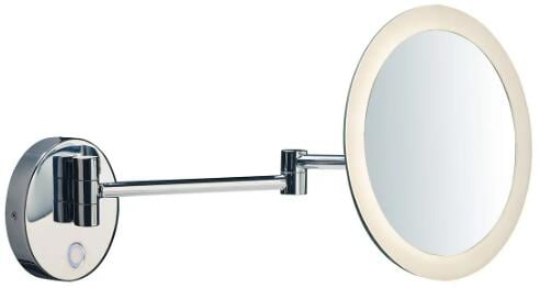 SLV MAGANDA Wandaufbauleuchte, LED, chrom, CCT switch 2700/3000/4000K ...