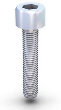 K2 Systems 1000786 SC SC M10x35 HS Inbusschraube, Edelstahl, silber ...