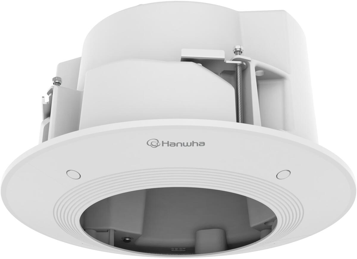 Hanwha Vision, Deckenbefestigung Halterung in der Decke für Kameras, Aluminium, weiß (SHP ...