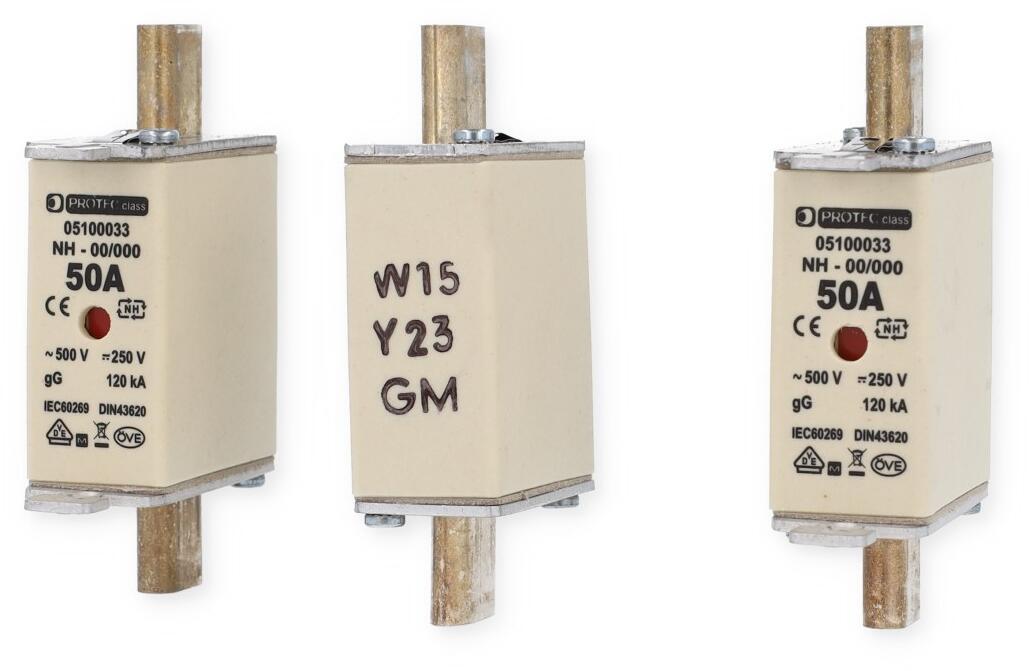 Protec.class PSI NH00 KTF-C NH-Sicherungseinsatz 50A (05100033) Elektroshop Wagner