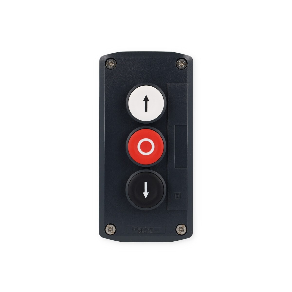 Schneider Electric XALD324 Komplettgehäuse, IP65, 3 Befehlsstellen ...