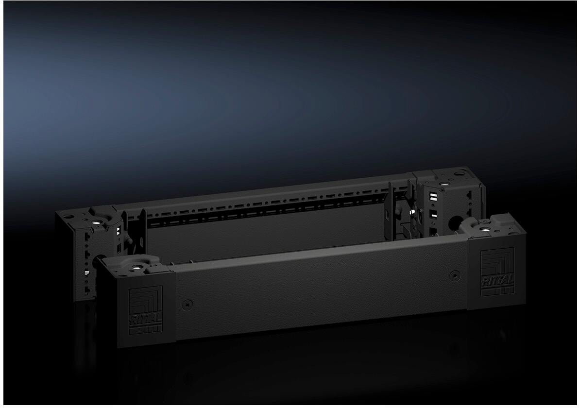 Rittal VX 8640.002 Sockel-Eckstück mit Sockel-Blende, vorne und hinten ...