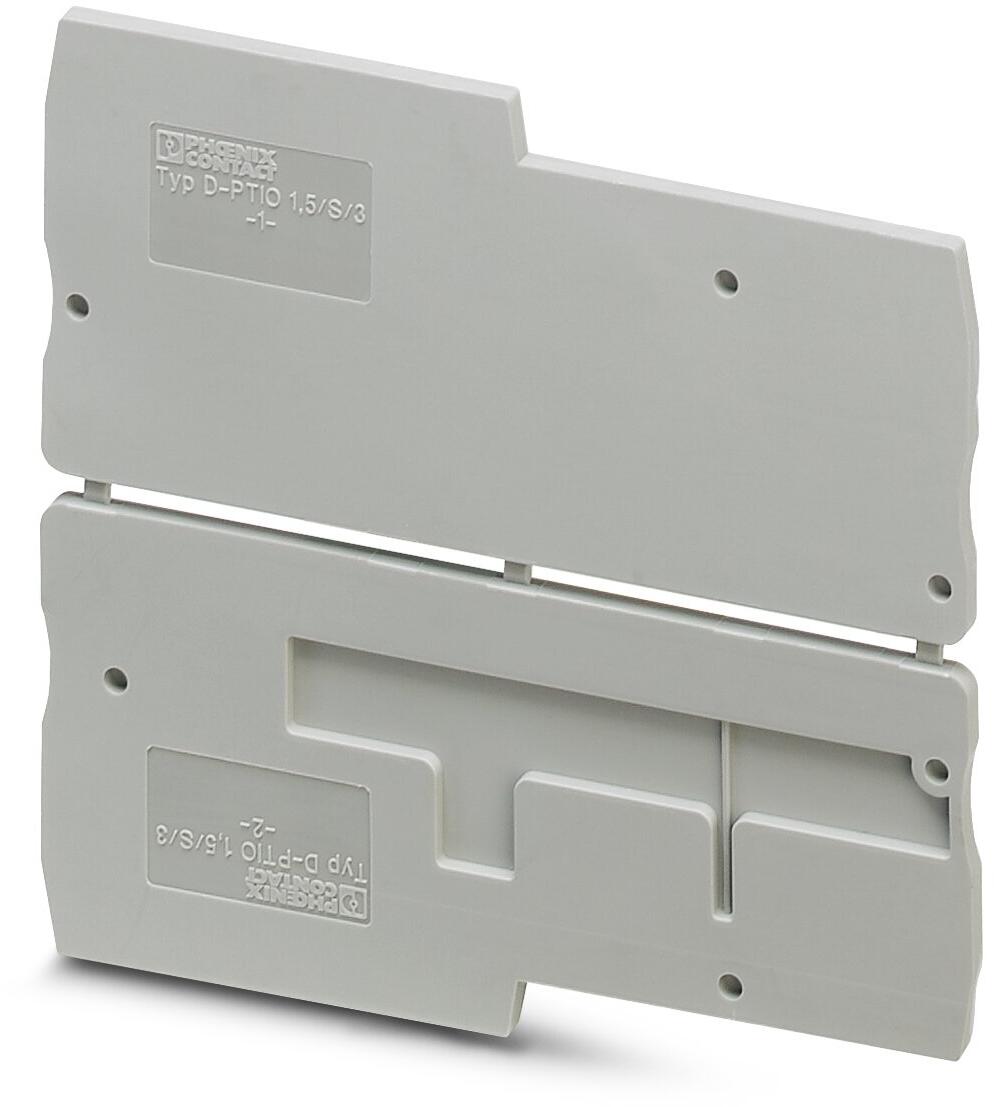 Phoenix Contact Abschlussdeckel - D-PTIO 1,5/S/3, grau (3244575 ...