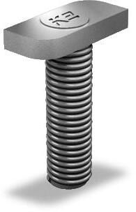 K2 Systems Hammerkopfschraube 28/15, M10x30, rostfreier Stahl (1000041 ...