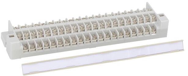 CobiNet 102050 DIN-Anschlussleiste 20DA für Schraubanschluss ...