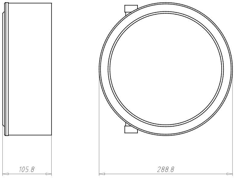 Kaiser 1283-00 Einbaugehäuse, HaloX® 250 für Ortbeton Elektroshop Wagner