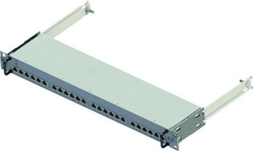 Leviton AC6PNLF240K8MSL 19Z 1HE Panel 24-Port grau Elektroshop Wagner