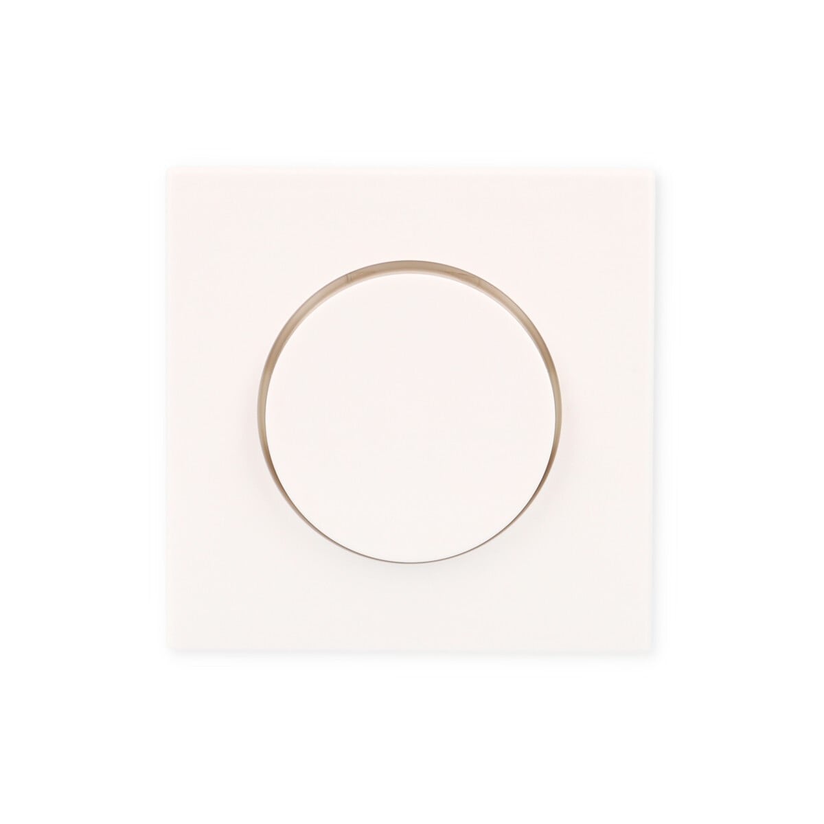 JUNG LS1740WW Abdeckung mit Drehknopf, Duroplast, Serie LS, alpinweiß ...