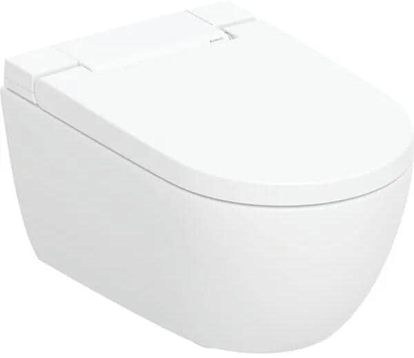 Geberit AquaClean Alba WC-Komplettanlage Wand-WC: WC-Keramik: weiß ...