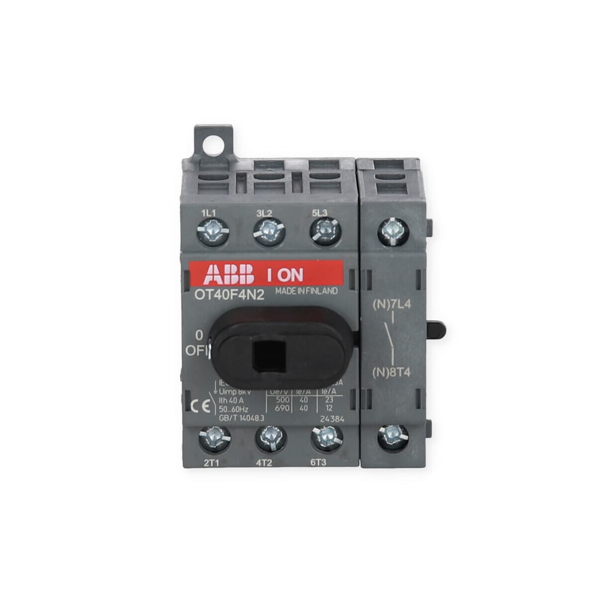 ABB OT40F4N2 Lasttrennschalter, 4-polig, 40A (1SCA104932R1001) Elektroshop Wagner