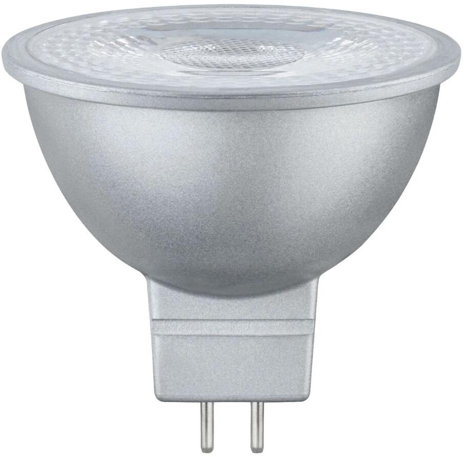 Paulmann Standard 12V LED Reflektor GU5,3 1er-Pack 445lm 6,5W 2700K, dimmbar, chrom matt (28759 ...