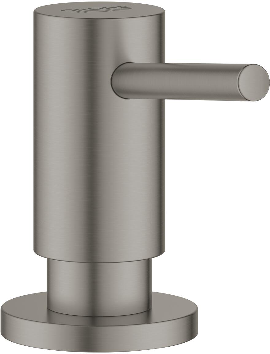 GROHE 40535 Seifenspender Cosmopolitan, 0.5L, hard graphite gebürstet ...