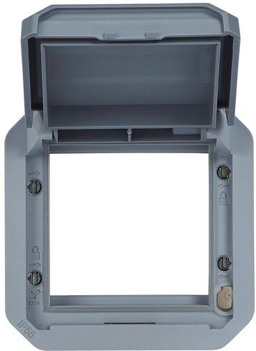 Legrand Plexo New Einsatz Mosaic Adapter mit Klappdeckel in der Farbe ...