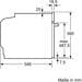 Bosch HBG537BB4 A+ Einbaubackofen, 60 cm breit, 71 L, 8 Heizarten, 10 ...
