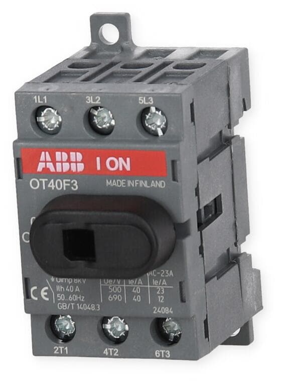 ABB OT40F3 Lasttrennschalter, 3-polig (1SCA104902R1001) Elektroshop Wagner