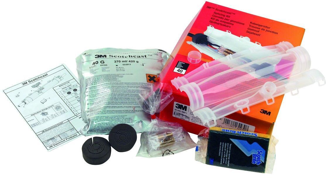 3M Scotchcast 92-NBA Gießharz-Verbindungsgarnituren Elektroshop Wagner