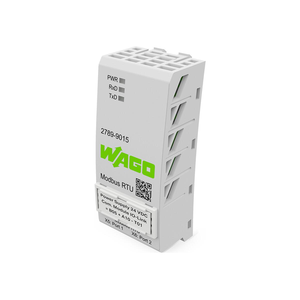 Wago 2789-9015 Kommunikationsmodul MODBUS, RJ45, kommunikationsfähig ...