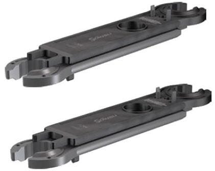 Stäubli OPEN-END SPANNER SET PV-MS-PLS Montageschlüsselset Metall MC4 ...