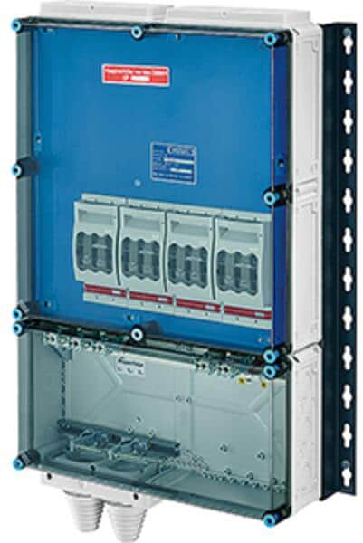 Hensel HV0180 MI-Hauptverteiler 4xLT00 -5polig (5111658) Elektroshop Wagner