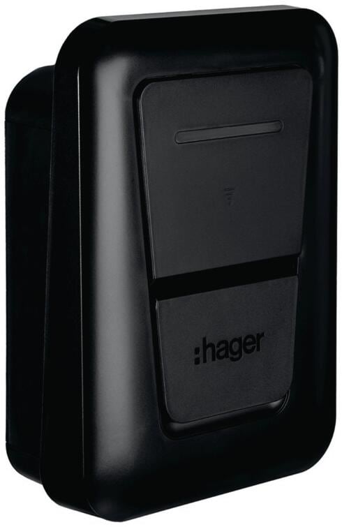 Hager XVR111 witty one Ladestation, Wallbox, 11kW, IP54, anthrazit ...