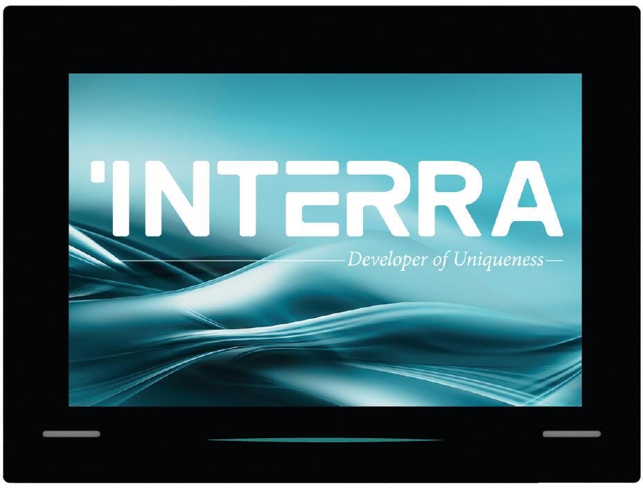 Interra iX10 Touchpanel, 10“ Bildschirm, Full Screen, KNX, PoE+ ...