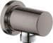 GROHE Rainshower Wandanschlussbogen, DN15, hard graphite (27057A00 ...