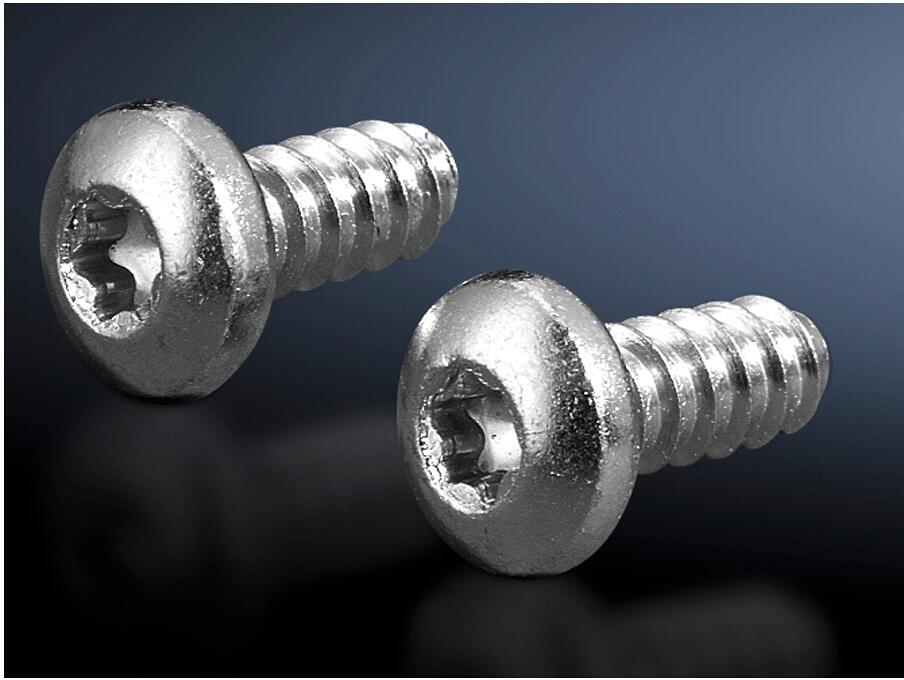 Rittal SZ 2486.600 Innensechsrund-Blechschraube, für Stahlblech Maß: 5 ...