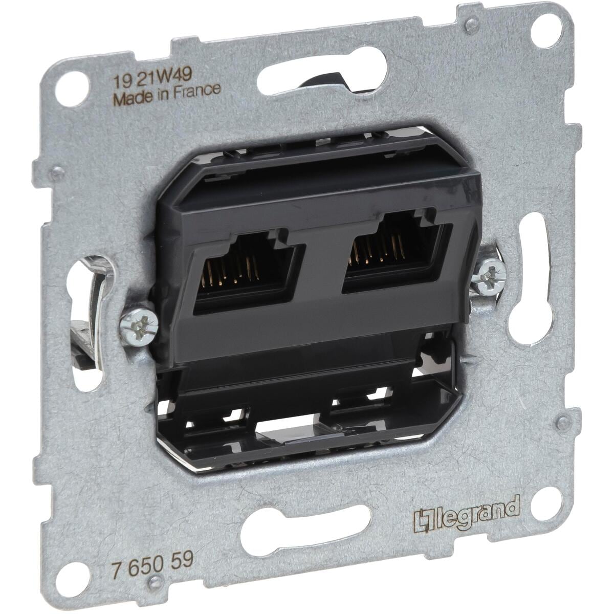 Legrand SEANO Einsatz Datendose 2 x RJ45, Kat. 5e, UTP, ungeschirmt ...