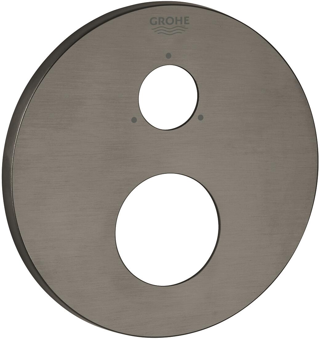 GROHE Rosette, rund, für Einhandmischer-Fertigmontagesets, Metall, mit ...