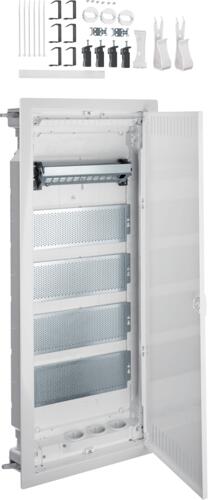 Hager VH60NW Volta Multimedia Kleinverteiler, Hohlwand, 5-reihig, 60 ...