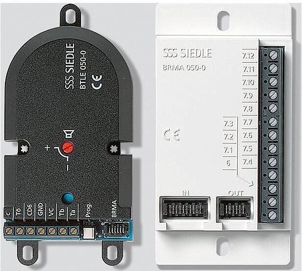 Siedle BTLE 051-05 Bus-Einbautürlautsprecher mit Bus-Ruftastenmatrix ...