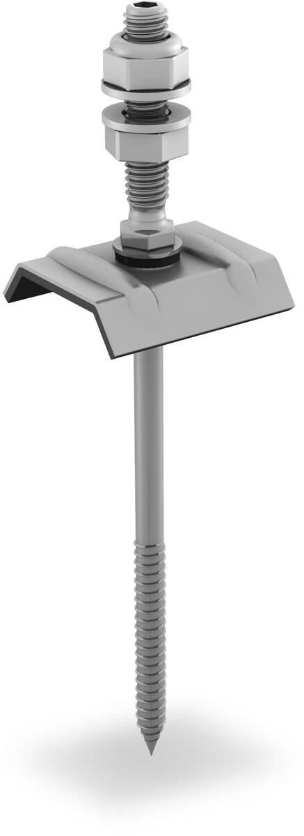 K2 Systems Solarbefestiger 8x200 / M10x50 mit Kalotte für Holz ...