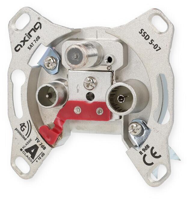 AXING SSD 5-07 SAT Antennensteckdose CATV, SAT, Enddose, 7dB, Kl.A+ ...