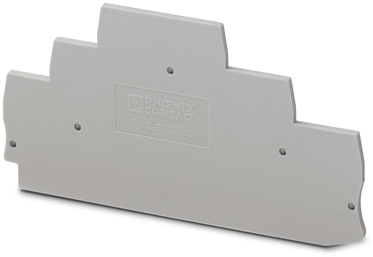 Phoenix Contact Abschlussdeckel - D-ST 2,5-3L, grau (3036660 ...