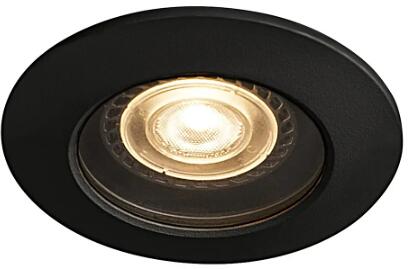 SLV VARU DL Outdoor Deckeneinbauleuchte, QPAR51, IP20/65, schwarz ...